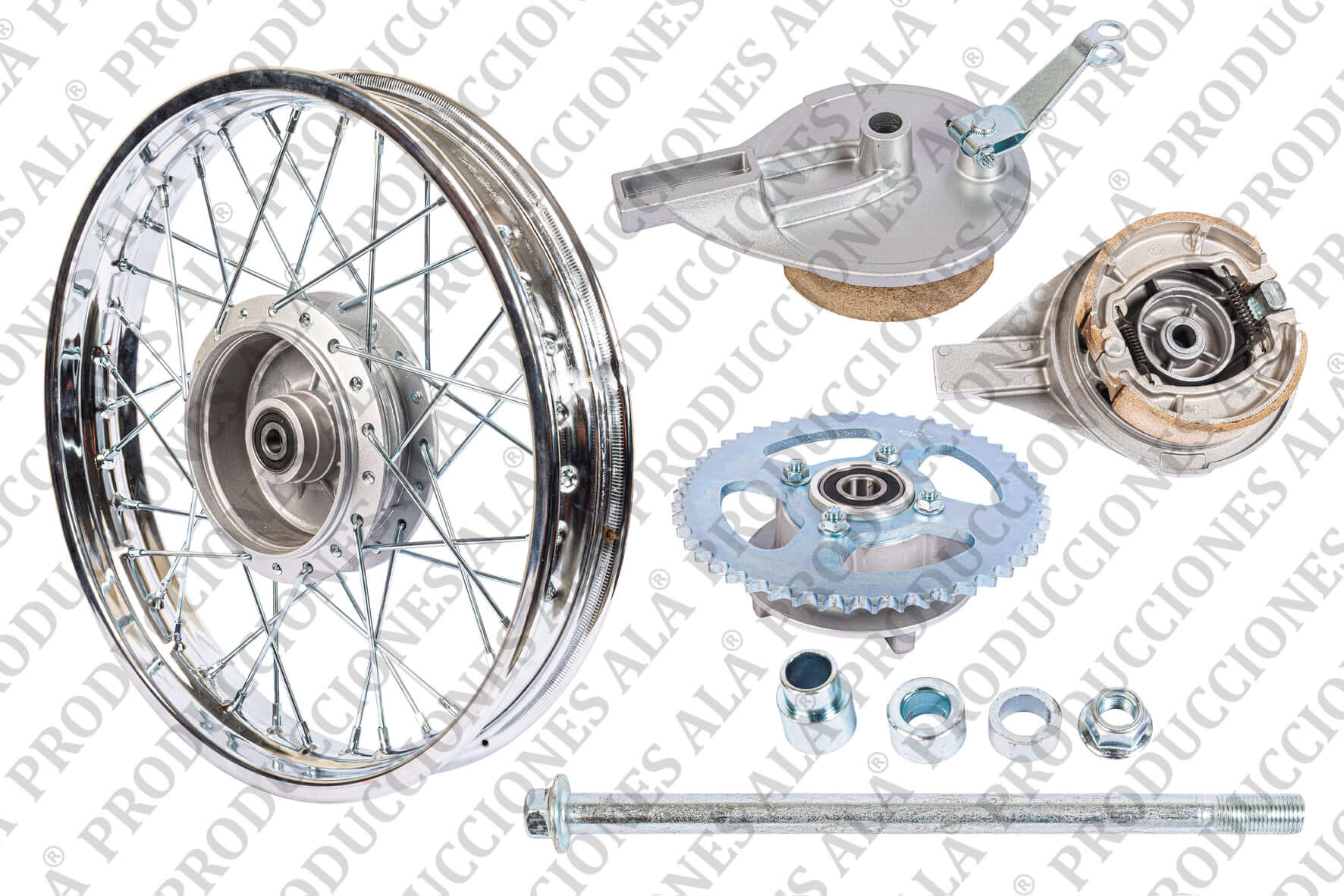 Aro 2.15*17 Posterior Armado completo | Grupo Producciones Ala