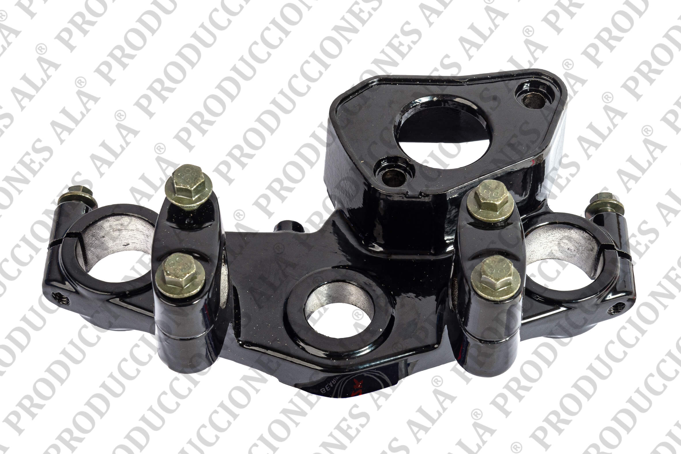 Base para Timón Negro de Aluminio | Grupo Producciones Ala